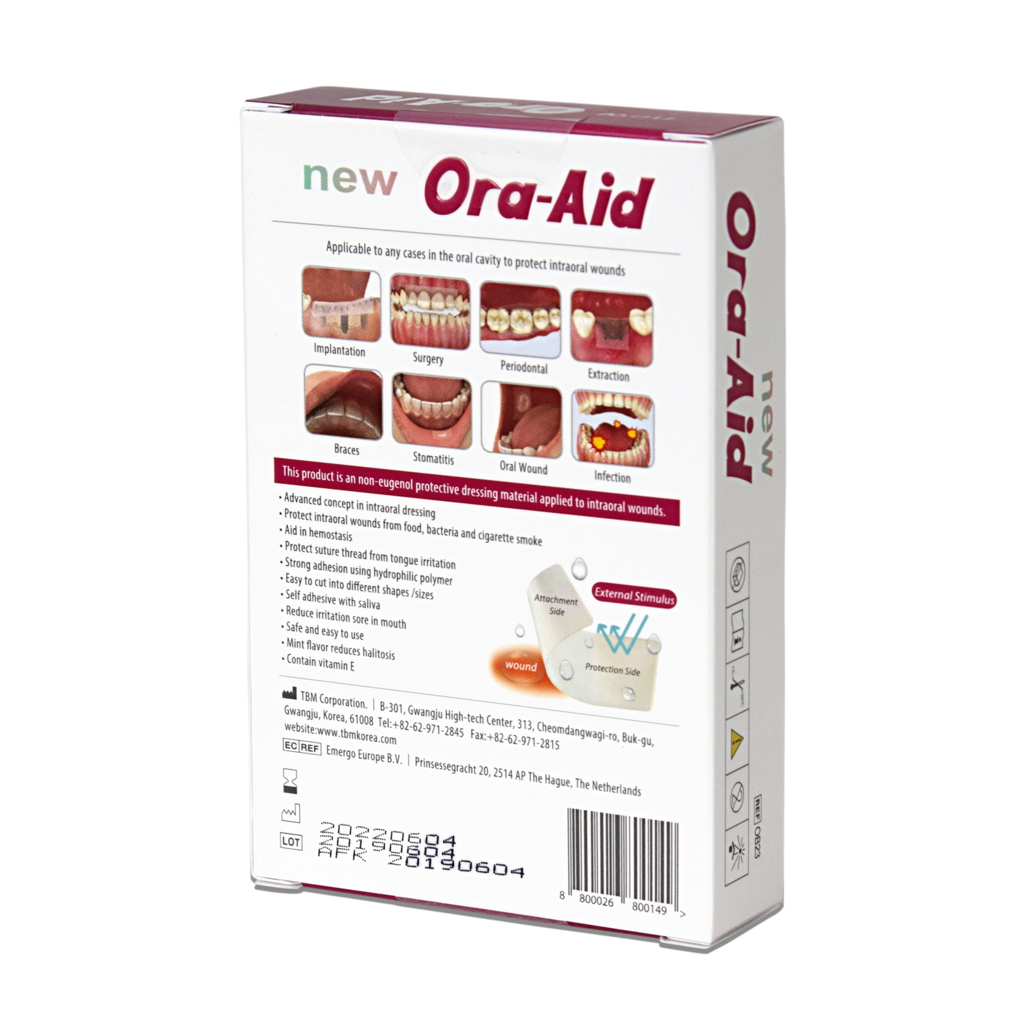 ORA AID 202 A – opatrunek periodontologiczny wewnątrzustny - Integris ...